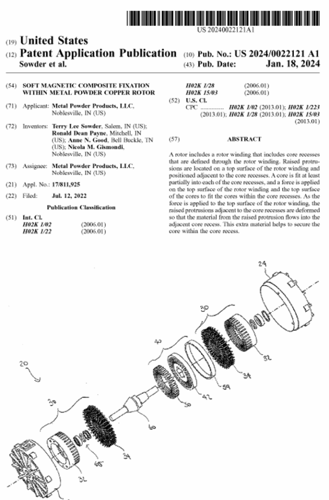 MPP Awarded U.S. Patent for Induction Rotor Technology | Metal Powder ...